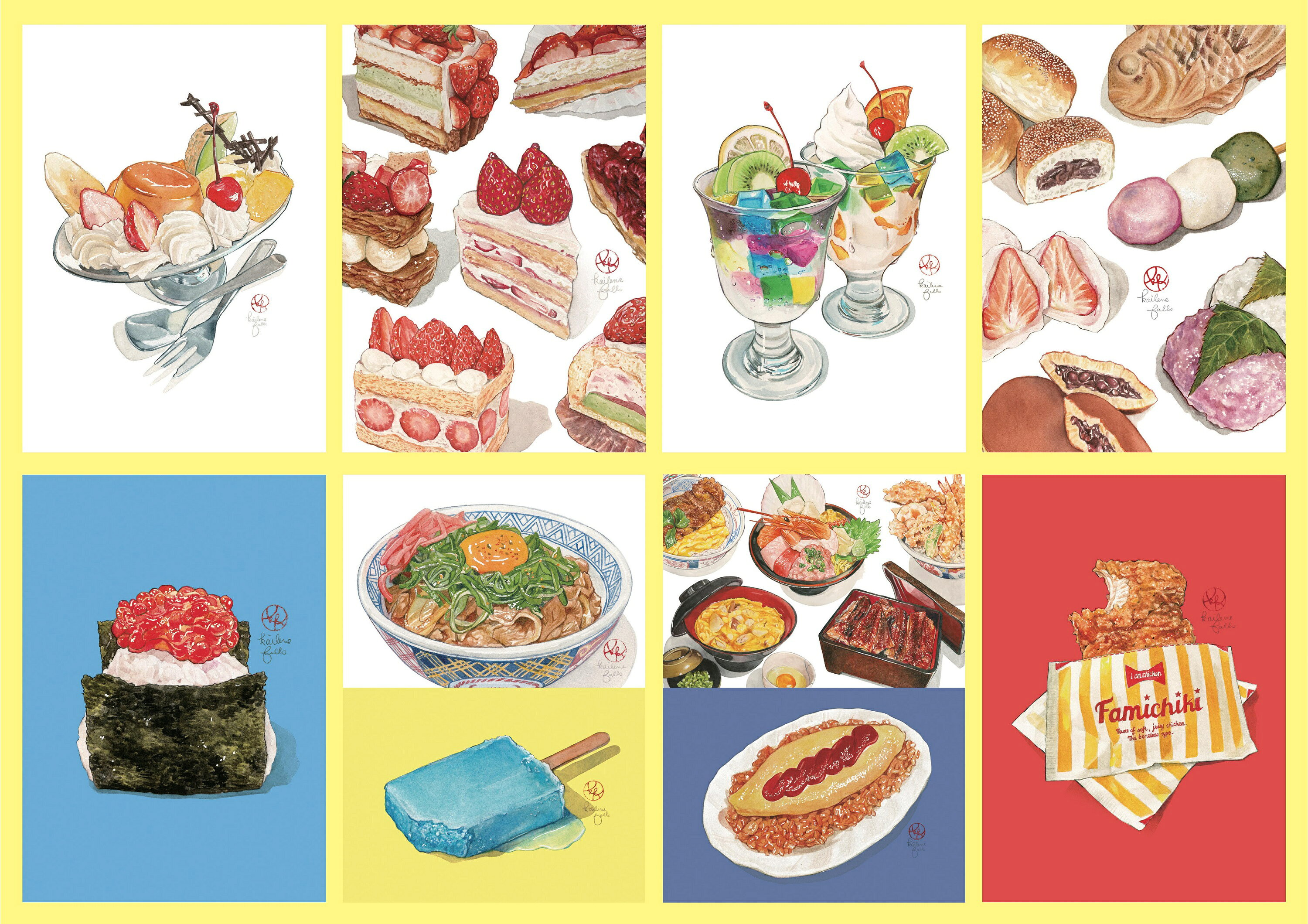 楽天ブックス: 日本のいいもの おいしいもの ポストカードブック - KAILENE FALLS - 9784023347892 : 本