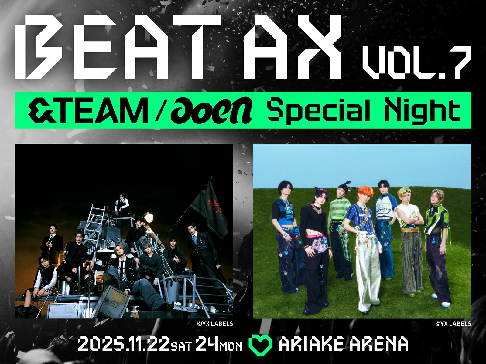 「BEAT AX VOL.7」&TEAM×aoenがスペシャルライブを開催！ - 推し楽