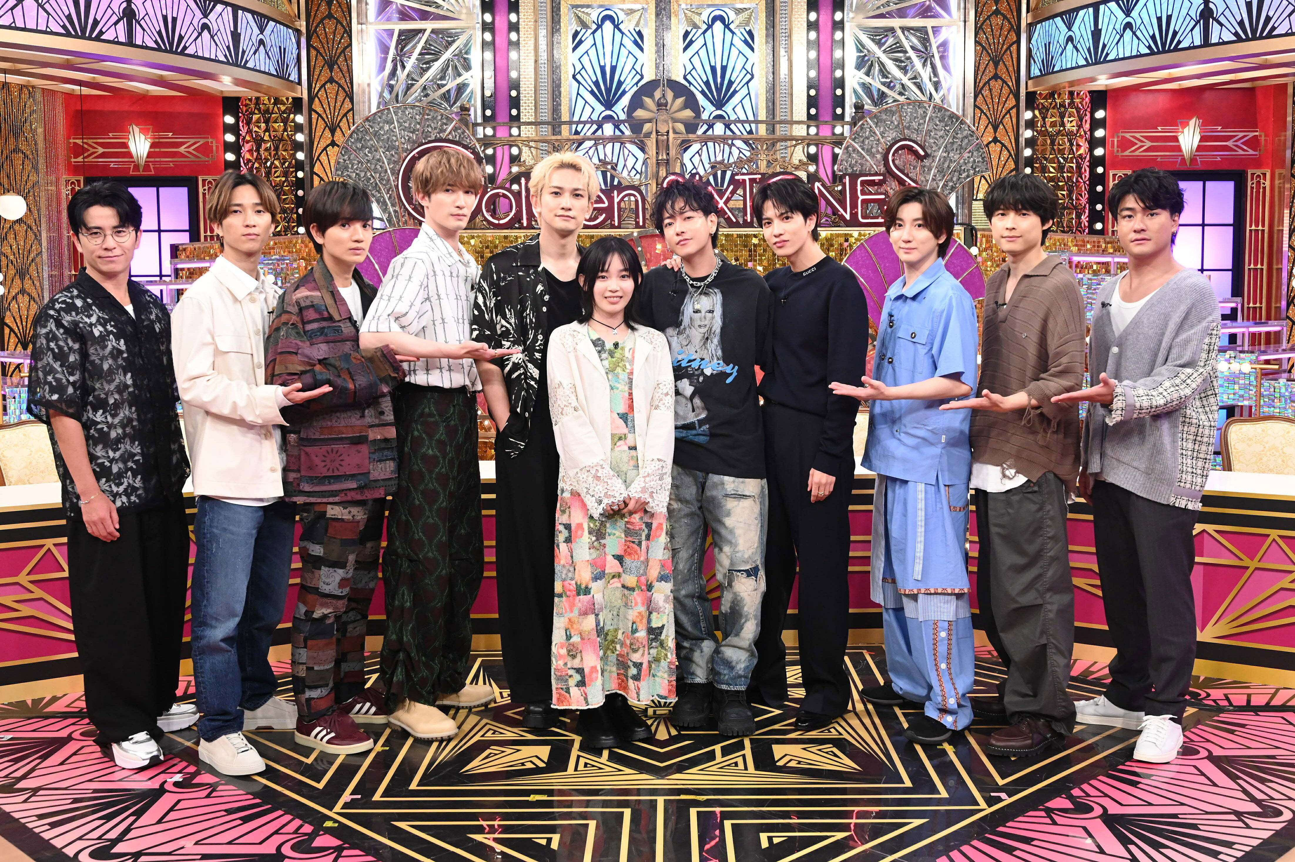 今夜放送「Golden SixTONES」に佐藤健、宮﨑優、町田啓太、志尊淳がゲスト出演！ - 推し楽